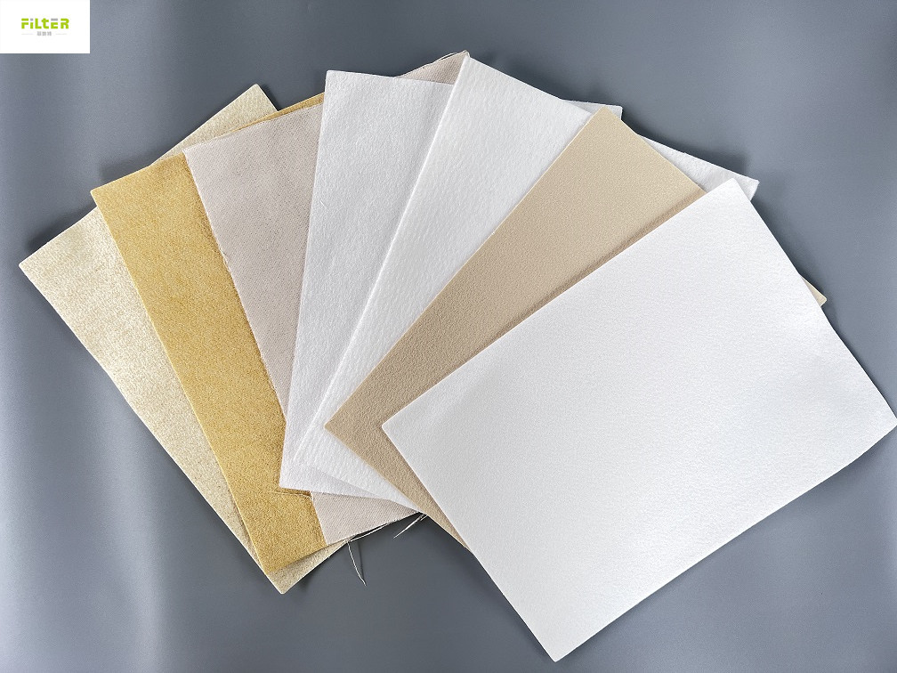 450gsm - 550gsm Industrial Filter Cloth PPS Needle Felt For Filter Bag