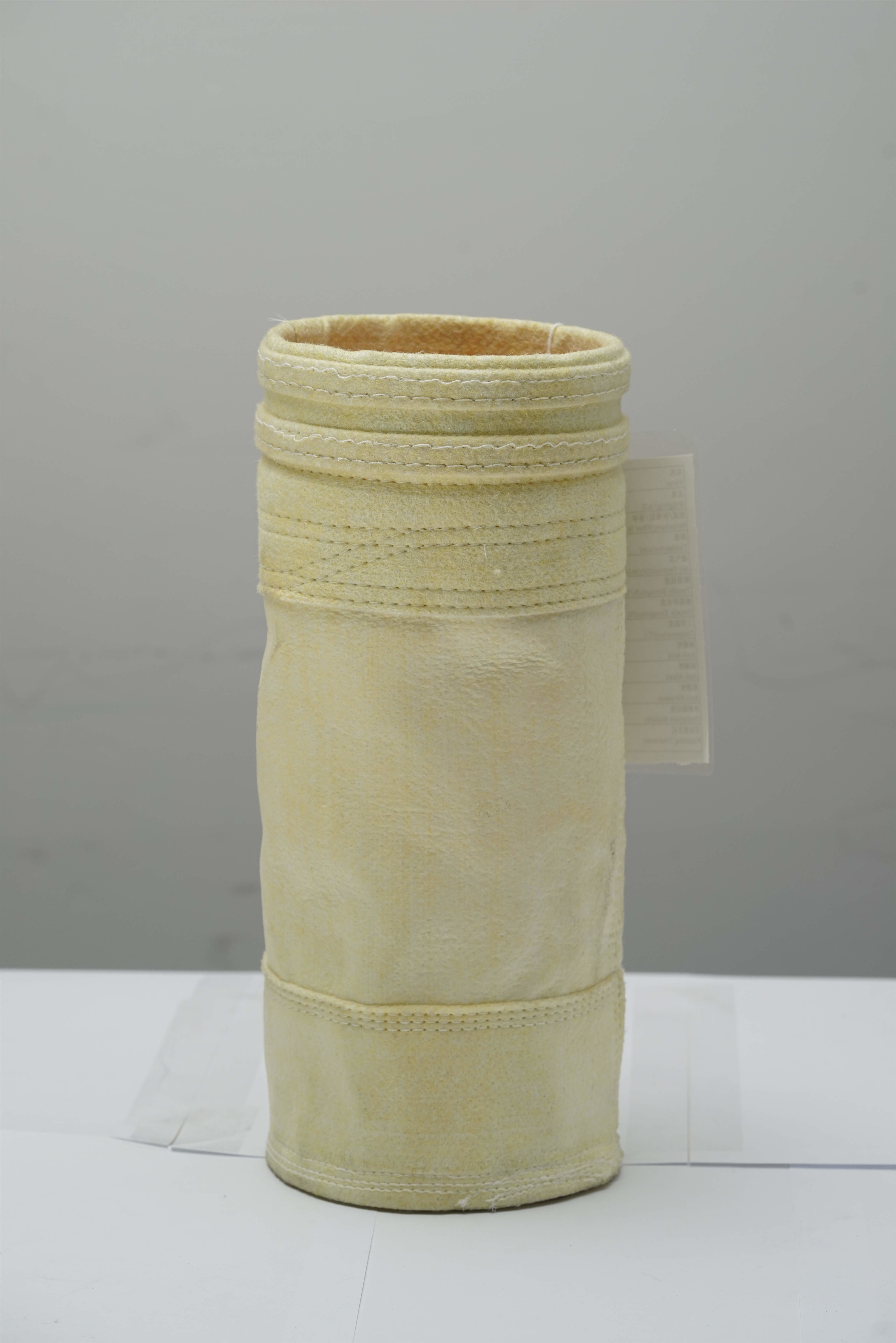 Power Plant FMS Fiberglass Filter Bag Abrasion Resistance Heat Resistant