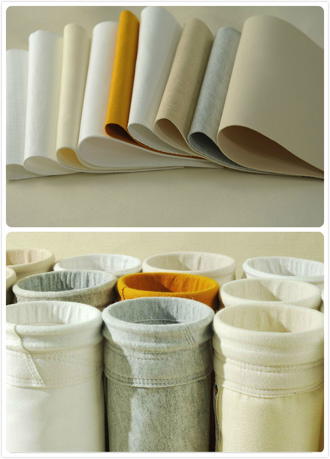 Professional Polyester Filter Cloth With PTFE Membrane Anti - Acid