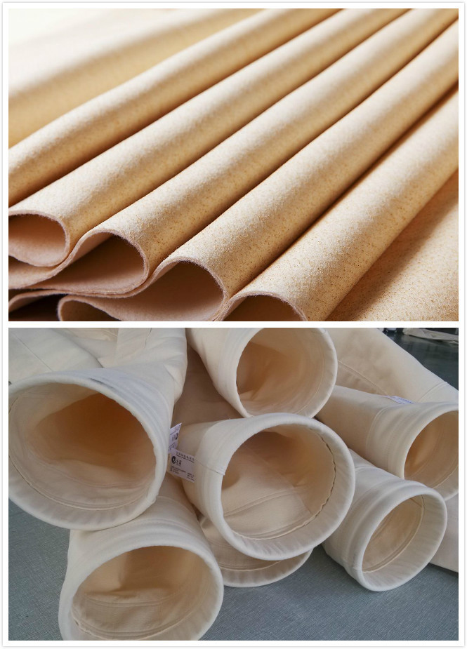 Nomex Aramid Industrial Filter Cloth / Air Filter Cloth Material 450GSM ...