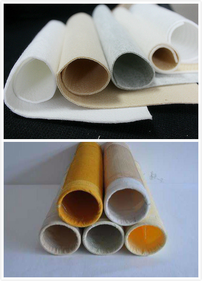 PPS Industrial Filter Fabrics / Dust Collector Filter Fabric With PTFE ...