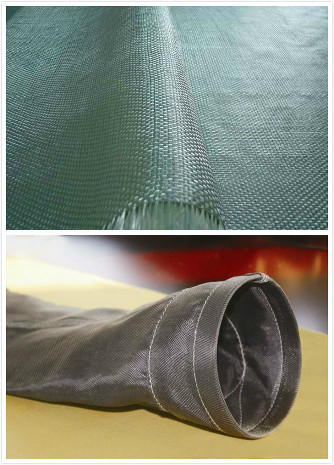 Fibreglass Industrial Filter Cloth With PTFE Membrane Acid And Alkaline ...